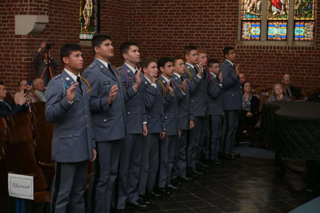 Fork Union Welcomes 23 Cadets into the National Honor Society and National Junior Honor Society ...