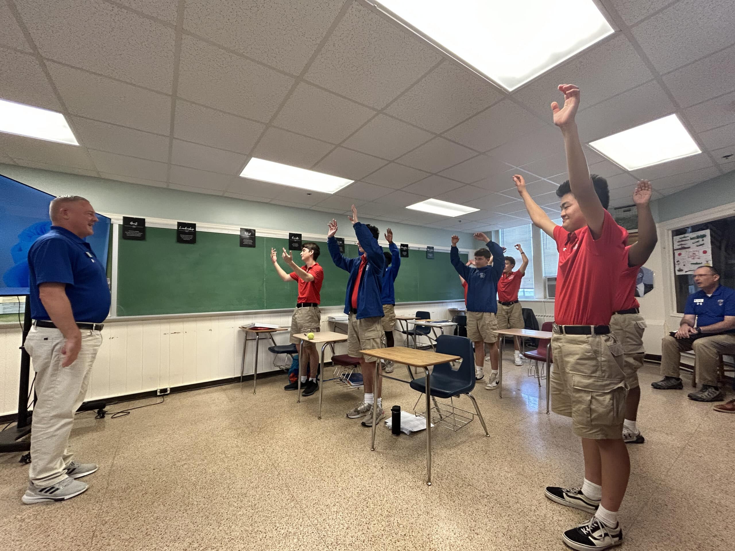 Summer School's Leadership Class Receives Special Lesson from Colonel ...
