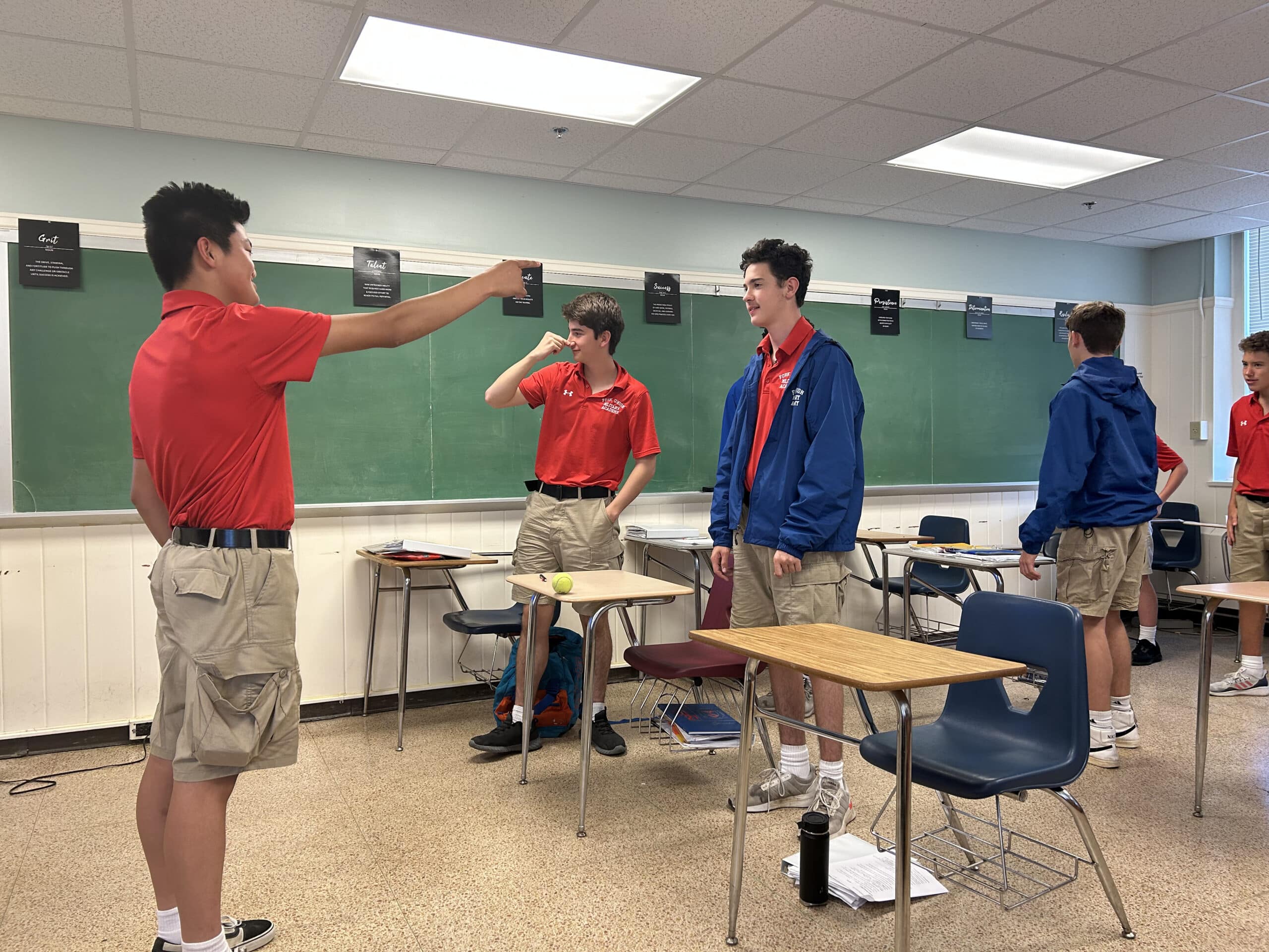 Summer School's Leadership Class Receives Special Lesson from Colonel ...