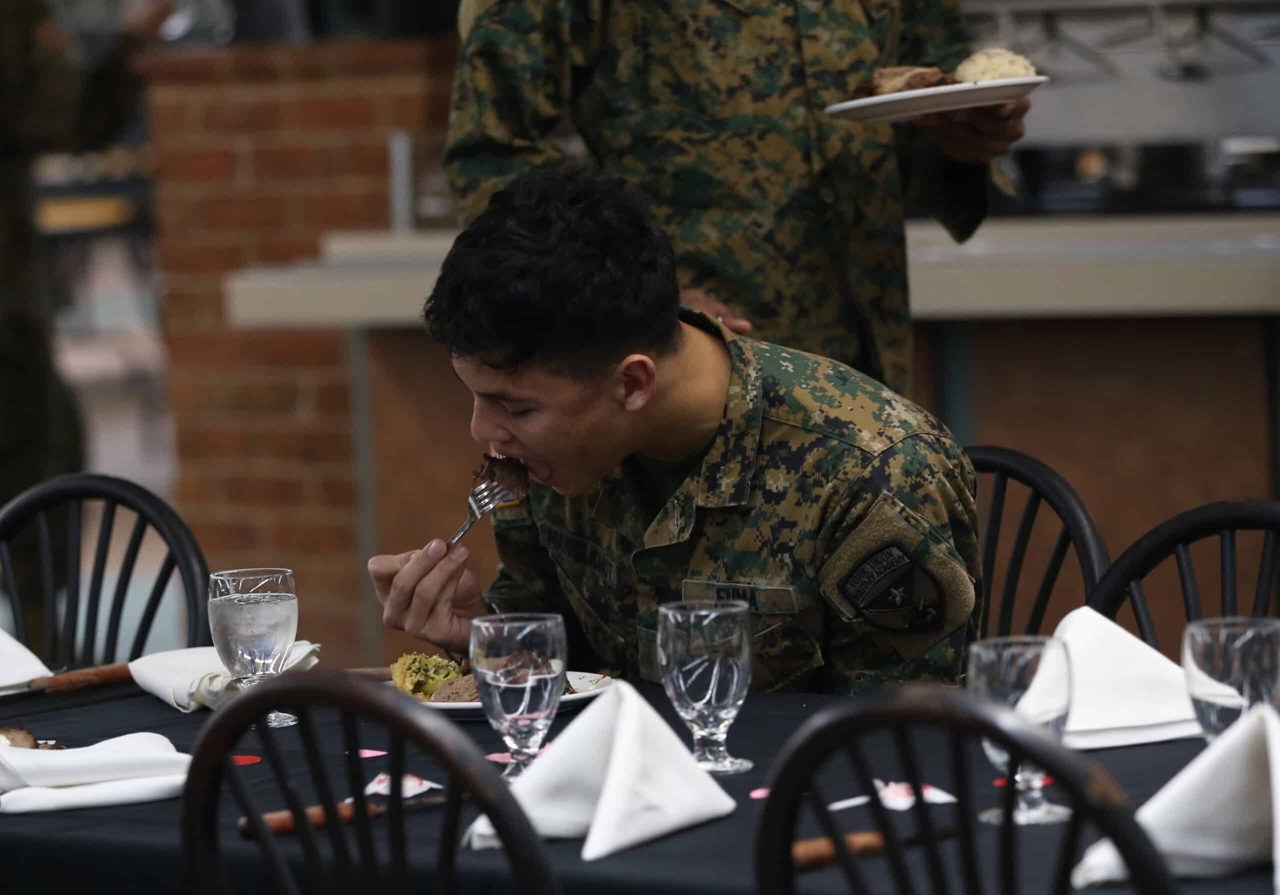 The Academy Honors Cadets with Exemplary Cadet Dinner for Term 2 - Fork ...