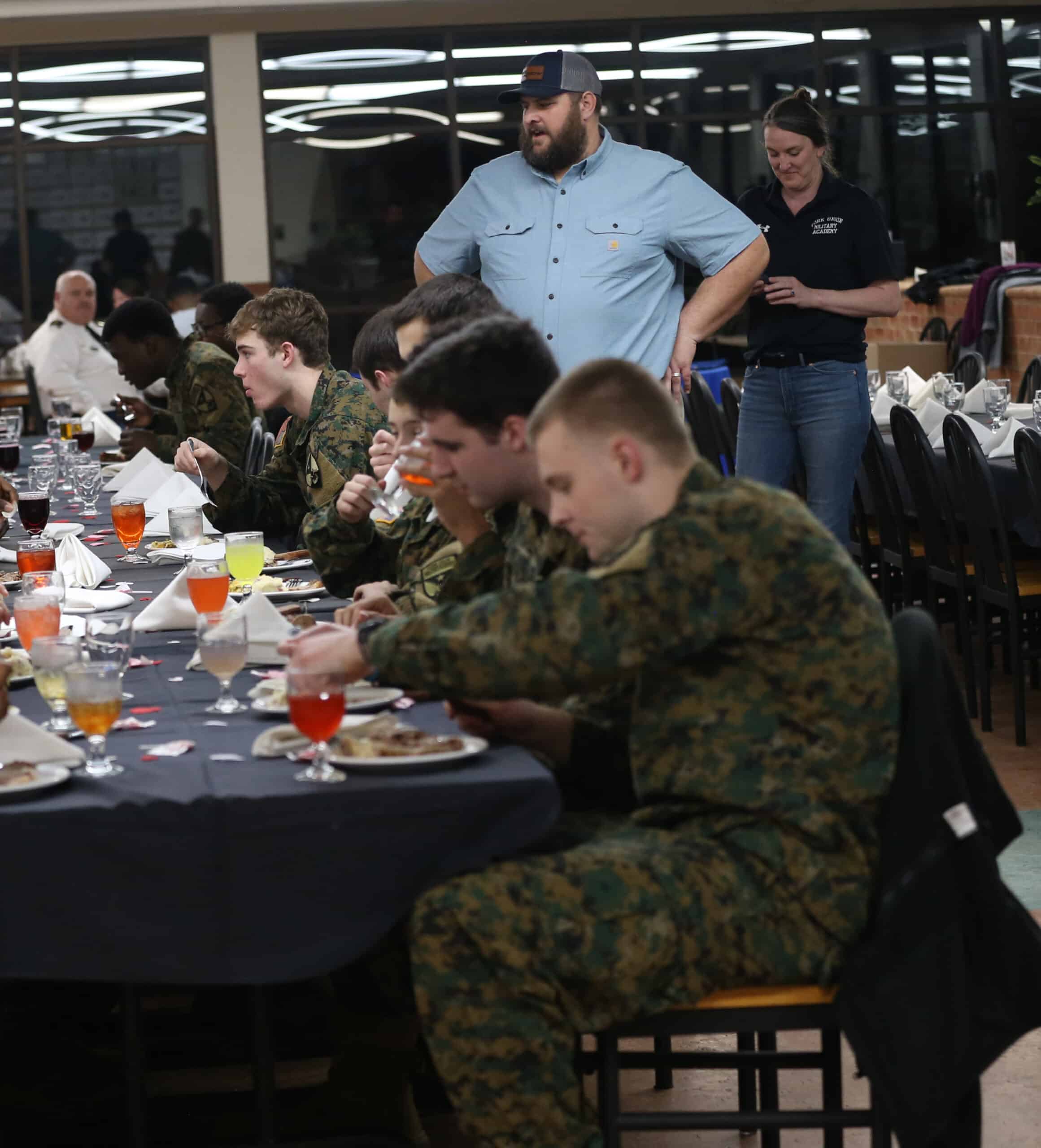 The Academy Honors Cadets with Exemplary Cadet Dinner for Term 2 - Fork Union Military Academy