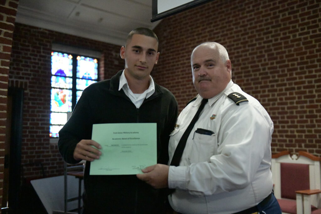 Fork Union Military Academy Introduces New Academic Award of Excellence ...