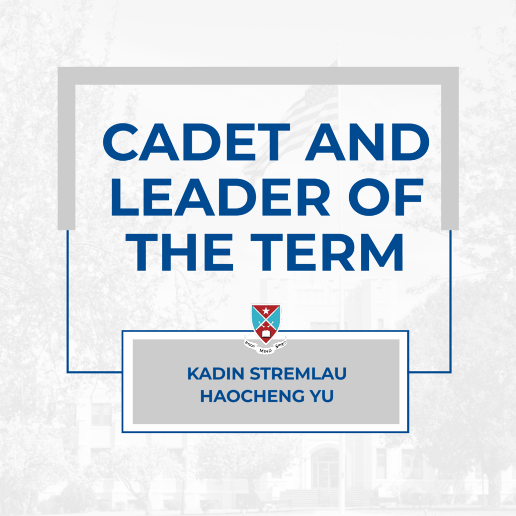 Fork Union Announces Cadet and Cadet Leader of the Term for Term 2 - Fork Union Military Academy