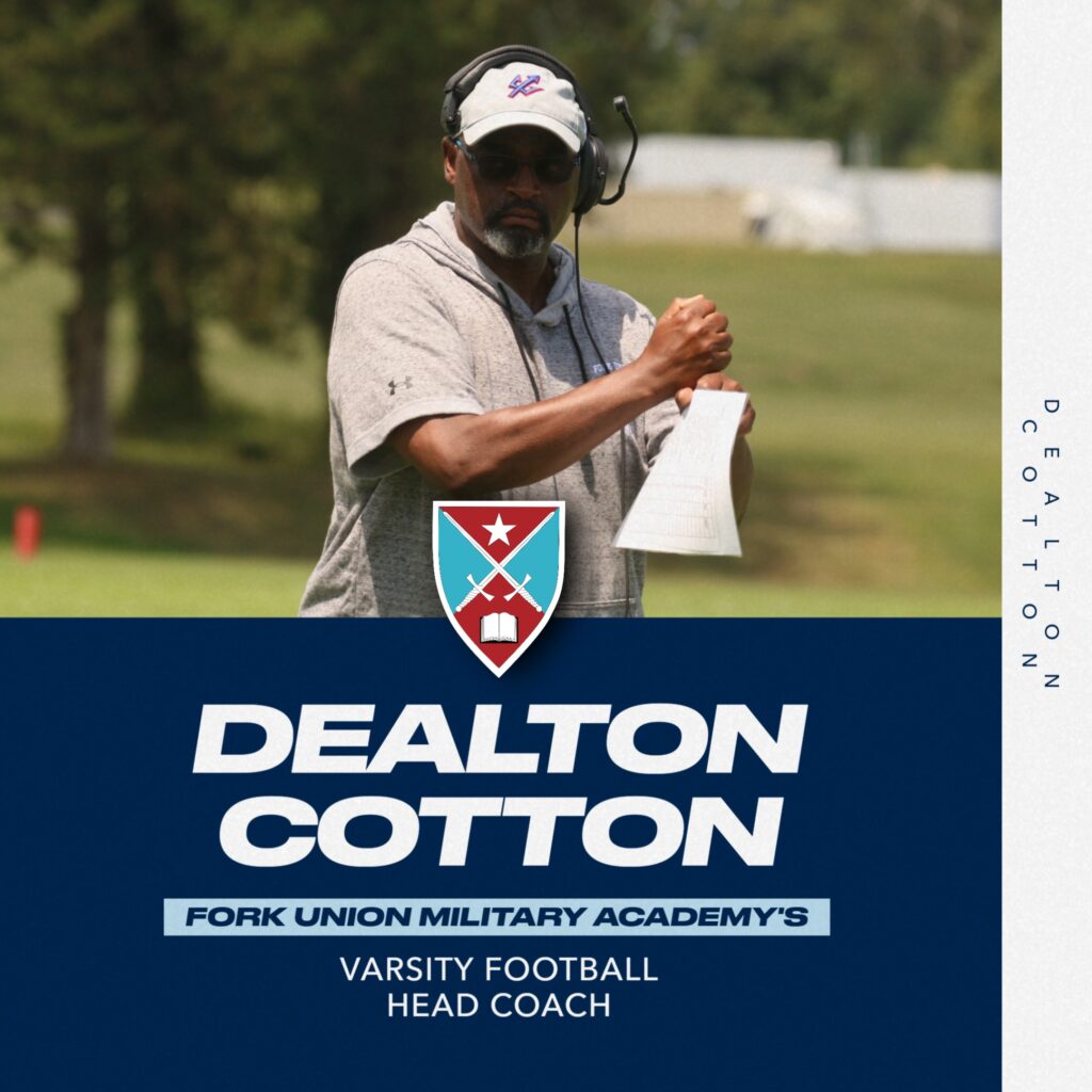 Fork Union Military Academy Names Dealton Cotton as Head Varsity Football Coach - Fork Union ...
